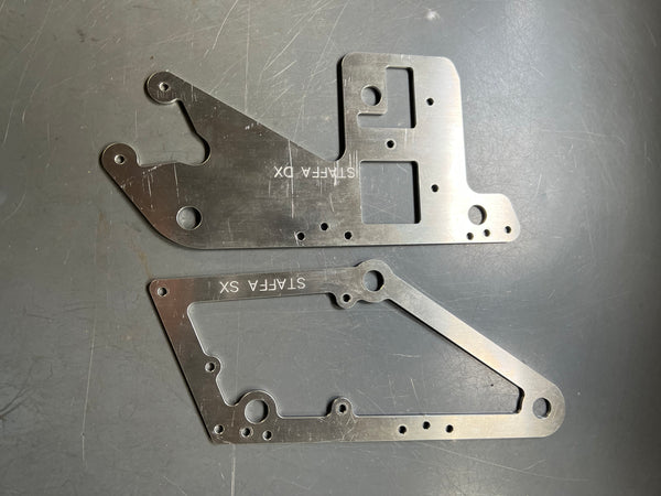 Ducati - V2 Electronic support Brackets set Left and right Code V2brac ...